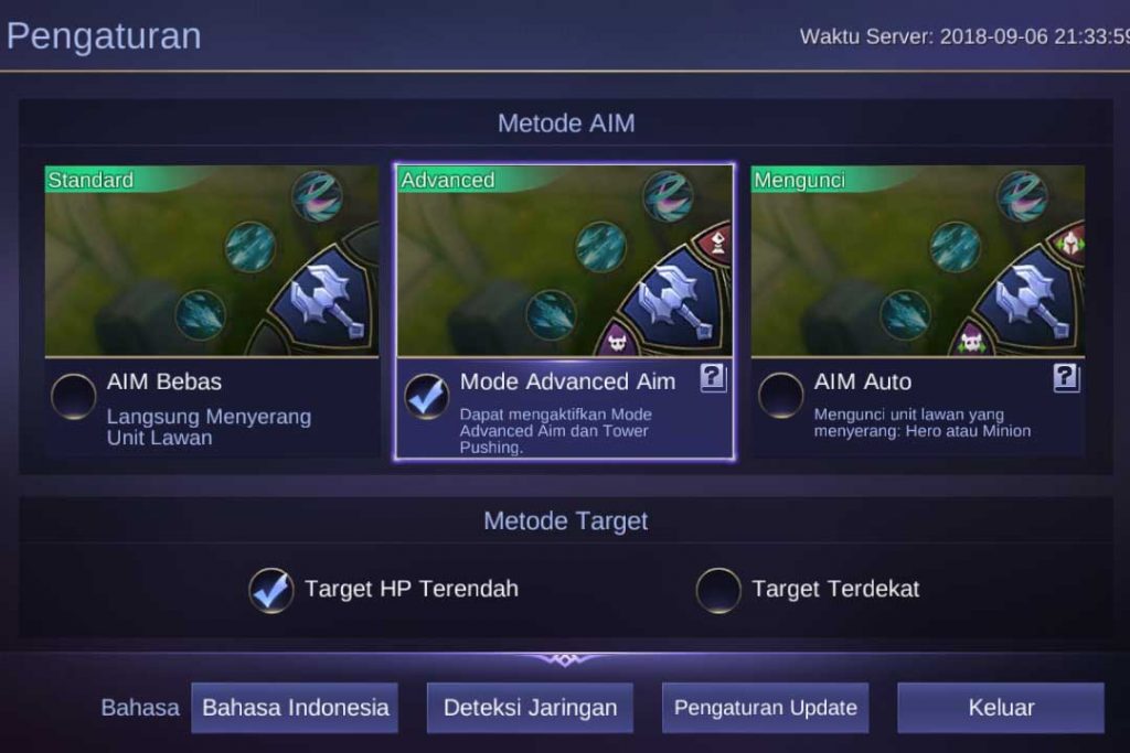 Cara Setting Control Mobile Legends Ala Pro Player - Esportsnesia