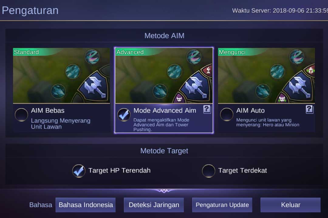 Cara Setting Control Mobile Legends Ala Pro Player - Esportsnesia
