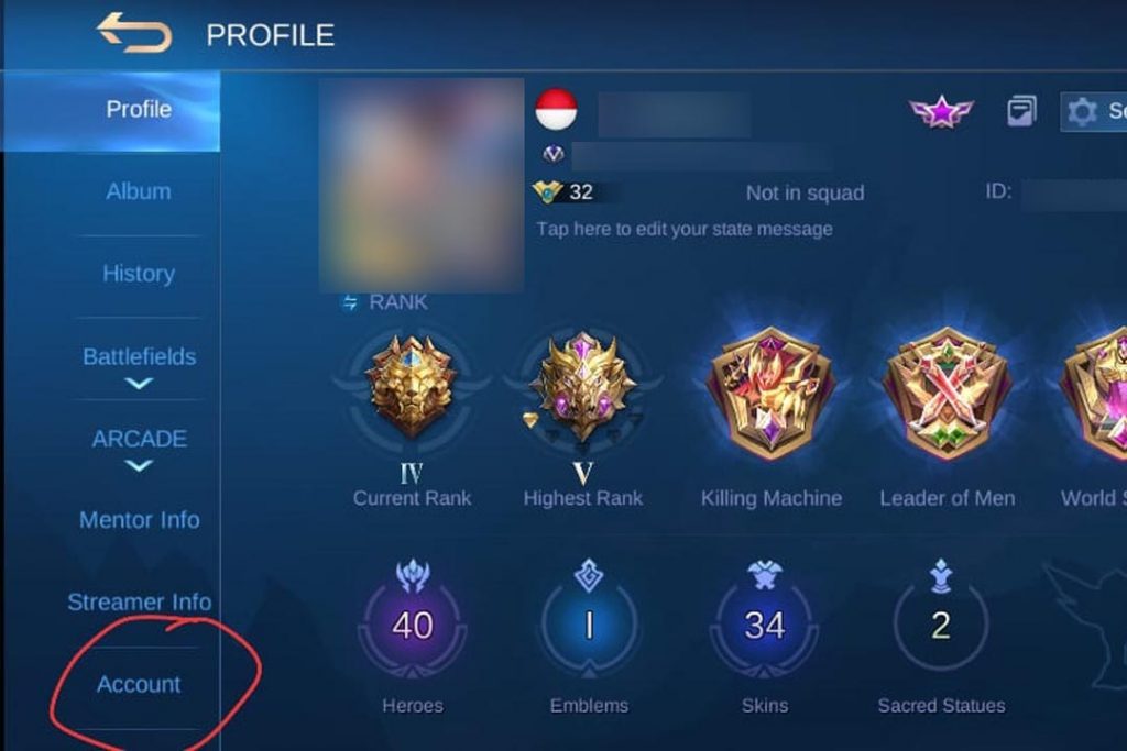 Cara Ganti Nama Mobile Legends - Esportsnesia