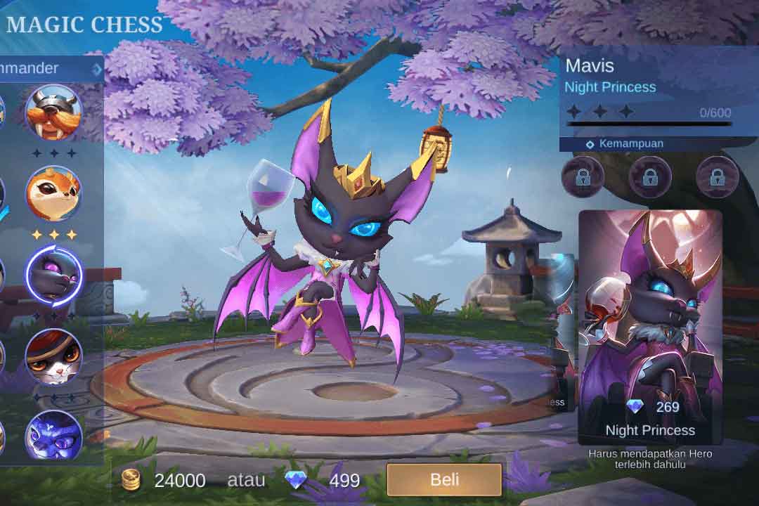 Commander Mavis Magic Chess: Bug Skill 2 Viral! Auto Full HP Commander ...