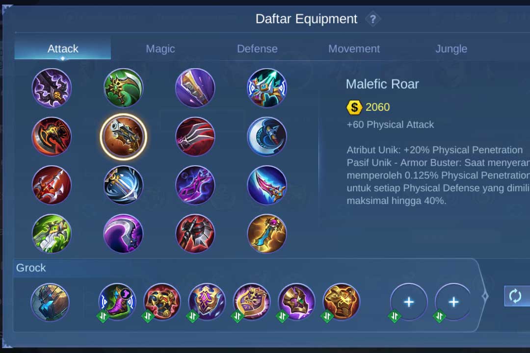 Tips Meraih Potensi Maksimal One Hit dengan Build Grock R7! - Esportsnesia