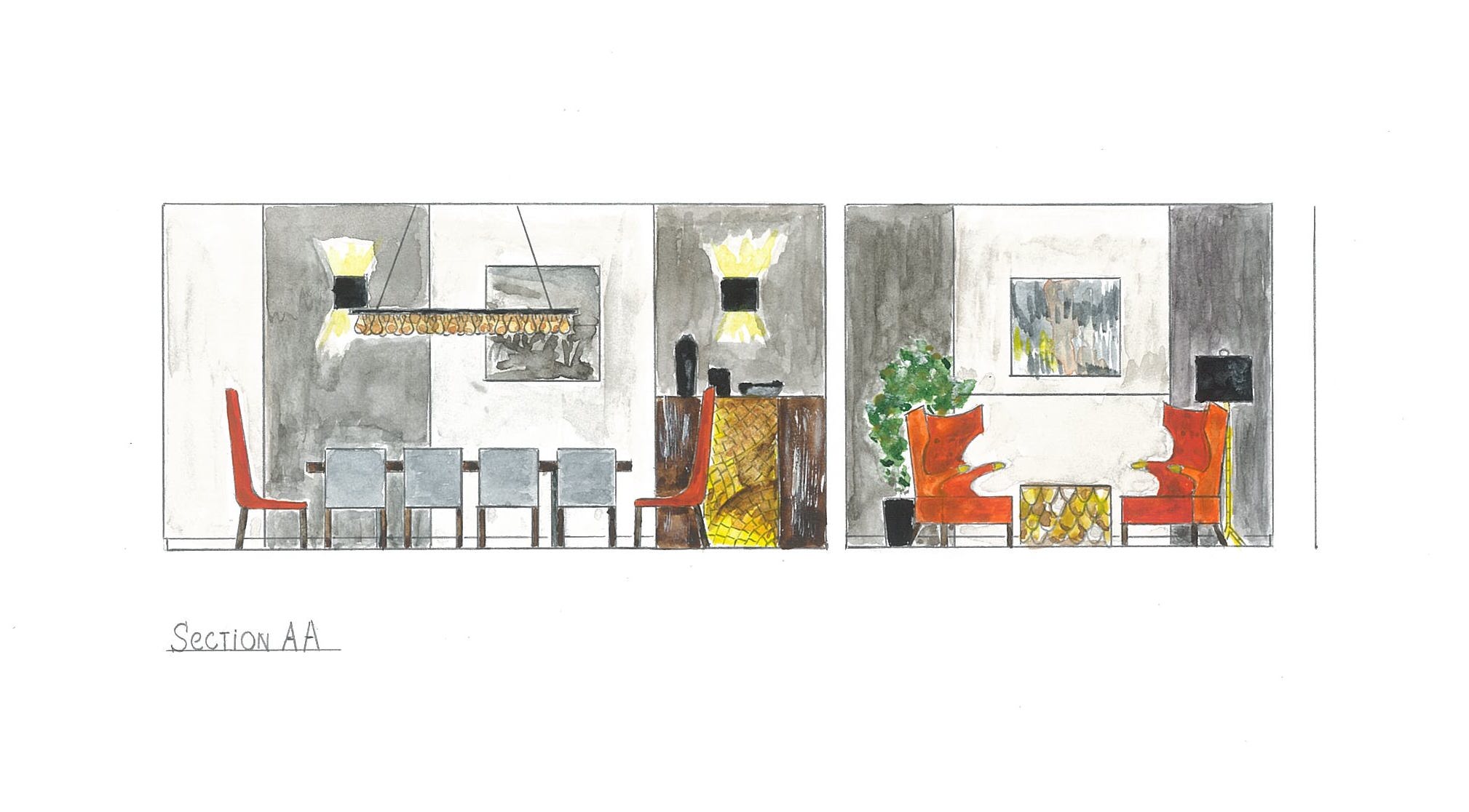 Section Peter Strong Interior Design