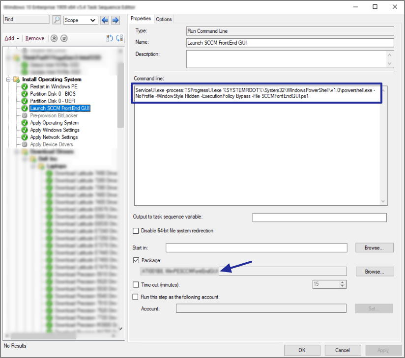 SCCM OSD Frontend with PowerShell,XAML,WP,.NET | SCCM OSD