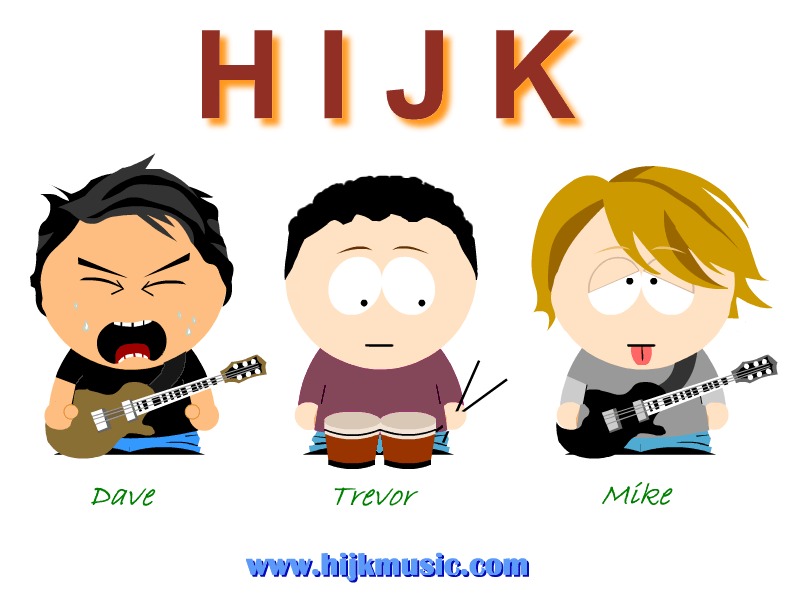 HIJK in the South Park land