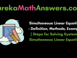 Introduction To Simultaneous Linear Equations Definition Methods