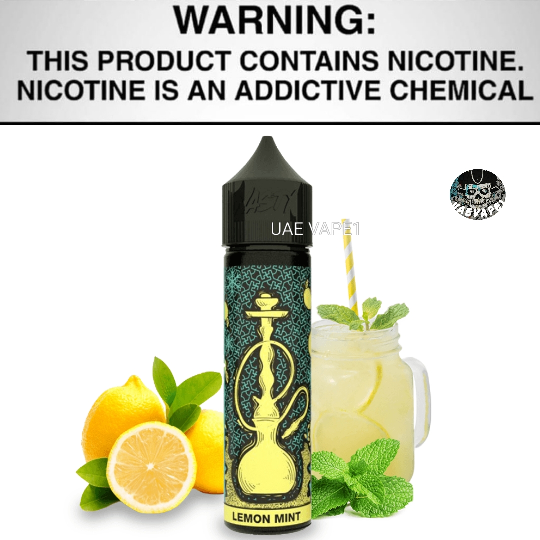 Lemon Mint by Nasty Shisha 60ml In UAE - E-Vape Shop In UAE
