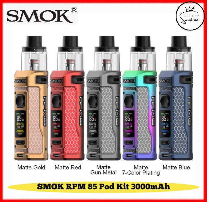 Buy Online SMOK RPM 85 VAPE KIT 3000mAh In UAE - Evapecity