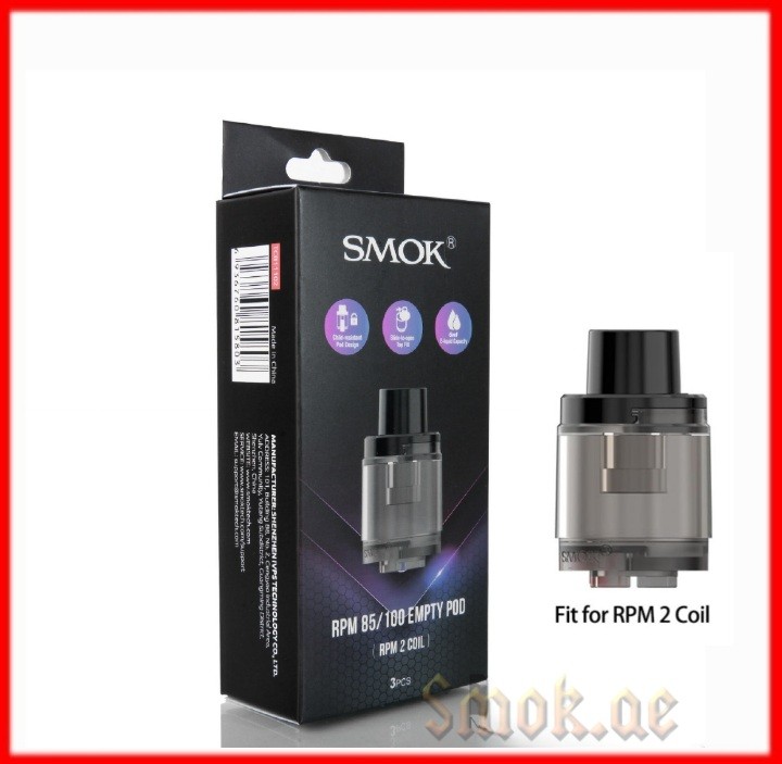 Buy Vape Smok RPM 85 and RPM 100 Empty Pods In UAE