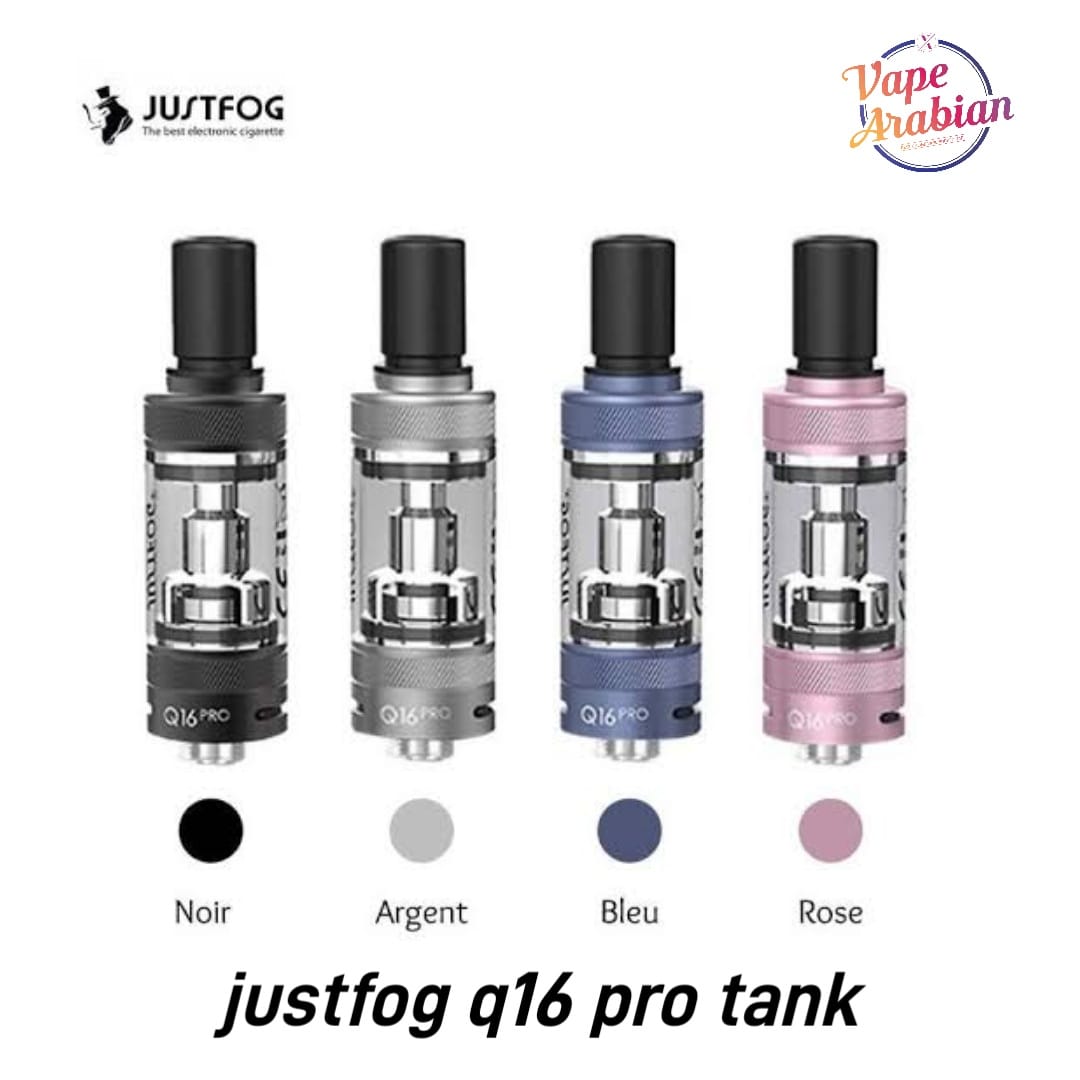 Justfog Q16 Pro Tank In UAE - E-Vape Shop UAE