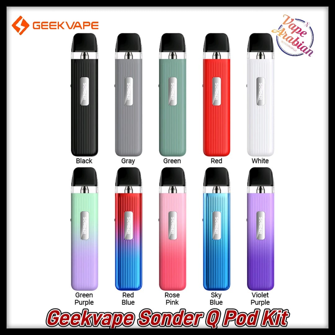 Buy Online Geekvape Sonder Q Pod System Kit 1000mAh In UAE - E-Vape ...