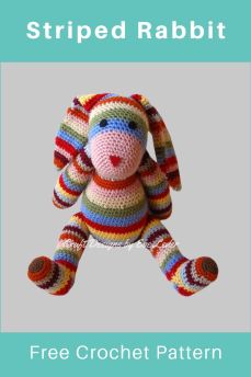 Free Crochet Rabbit Pattern to Make | Craft Designs by Eve Leder
