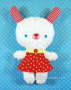 Free Rabbit Sewing Pattern | To Make | http://eveleder.com