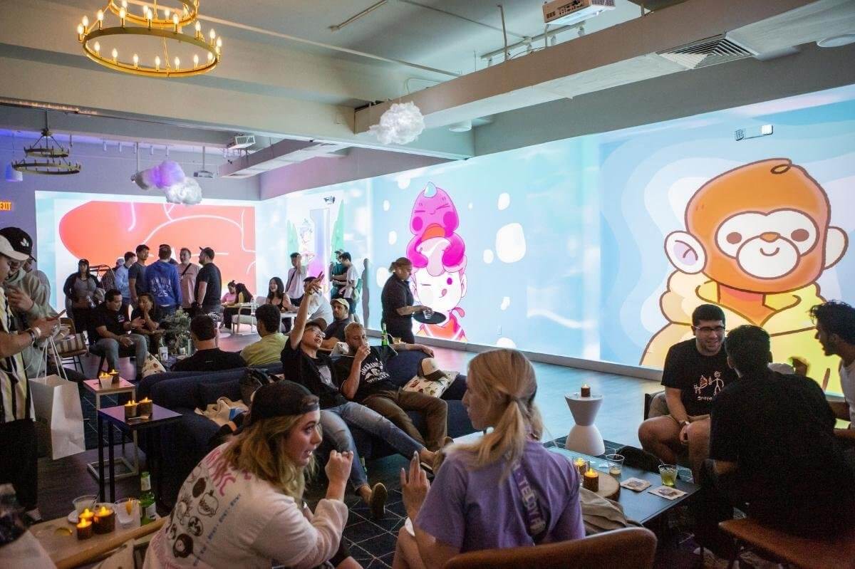 Loft Event Space with Projection Mapping - EVENT SPACES NEW YORK