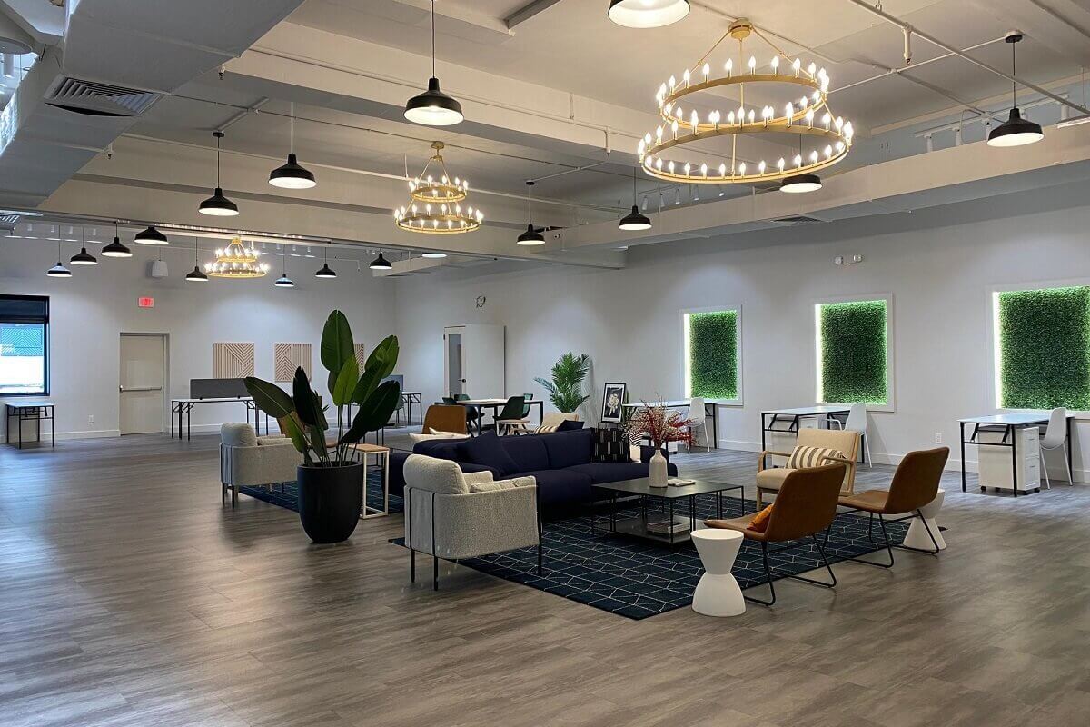 Loft Event Space with Projection Mapping - EVENT SPACES NEW YORK