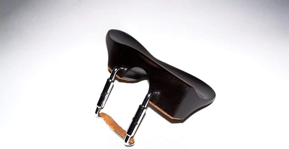 Berber 4/4 Violin Chinrest - Ebony with Standard Bracket | Evergreen ...