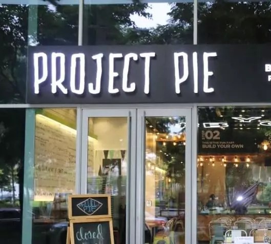 Project Pie Menu With Prices [July 2022 Updated]