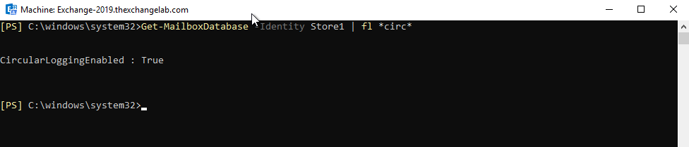Exchange 2019 – Enable Circular logging on a Database – Everything ...