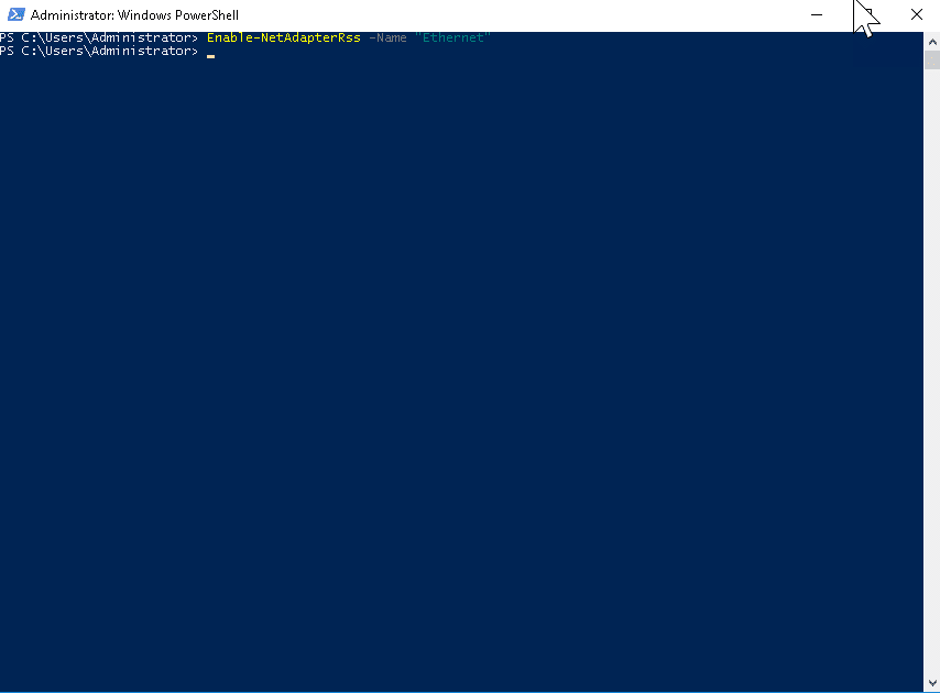 Windows Powershell Enable Rss On A Network Adapter Everything Powershell
