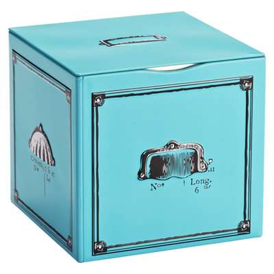 Turquoise Library Metal Box – Everything Turquoise