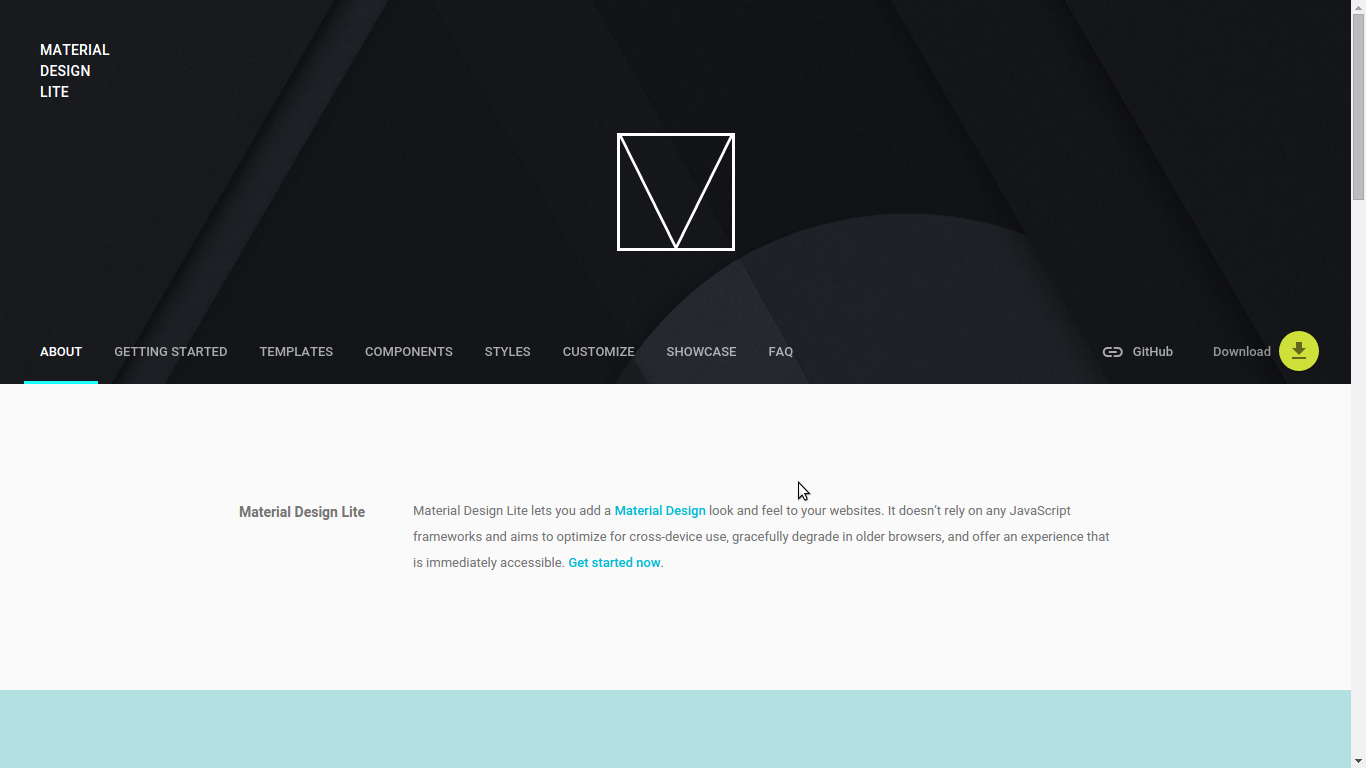Probando El Framework Material Design Lite – Evilnapsis