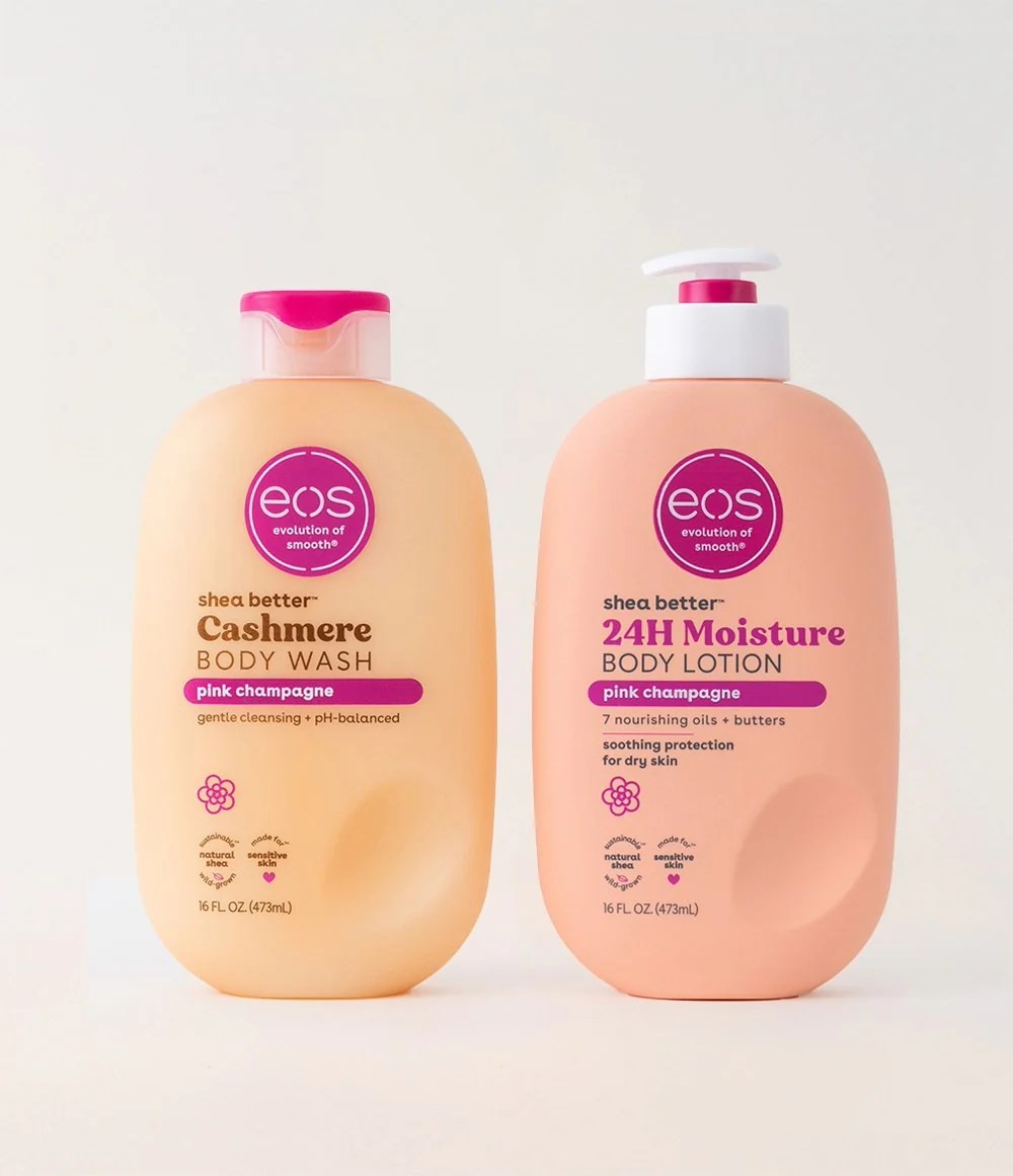 Pink Champagne Skincare Duo Eos