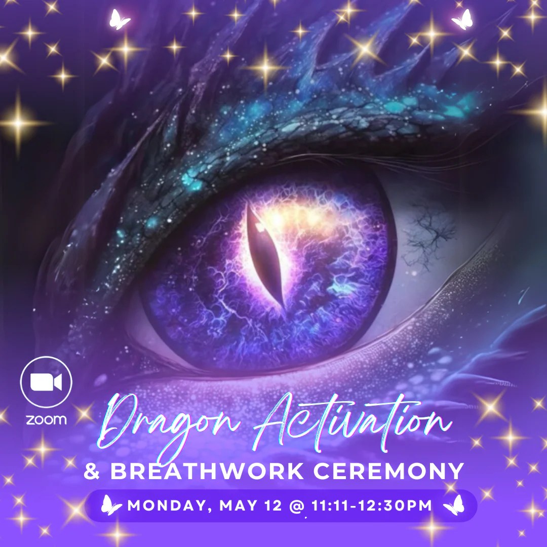 Zoom Only ёярй Dragon Activation Breathwork Ceremony тау Evolve Key West