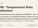 Lab 08 Temperature Data Visualization