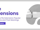 What Is File Extensions Popular Extensions And Their Meanings