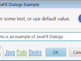 Javafx Dialog Example Java Code Geeks