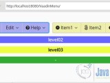 Vaadin Menu Example Java Code Geeks