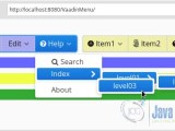 Vaadin Menu Example Java Code Geeks