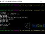 Git Commands Tutorial Java Code Geeks