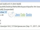 Apache Ant Java Debug Example Java Code Geeks