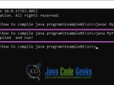 How To Compile Java Program Java Code Geeks