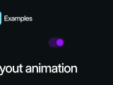 Layout Animation Motion For React Example