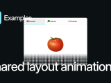 Shared Layout Animation Motion For React Example