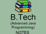 Advanced Java Programming Books Notes Pdf B Tech 3rd Year Books