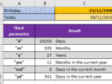 The Datedif Function In Excel
