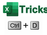 Ctrl D The Secret Shortcut Of Excel