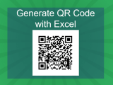Generate A Qr Code With Excel