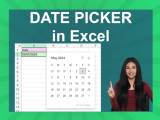 Date Picker In Excel