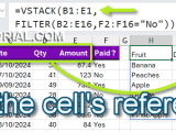 Adding Headers To Tables Built With Dynamic Arrays