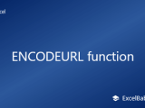 Encodeurl Function Excelbaby