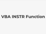 Vba Instr Function Syntax Example