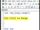 Loop Through A Range Using Vba Columns Row And Usedrange