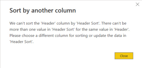 Power BI Tip: How to Sort a Column with Duplicates by Another Column ...