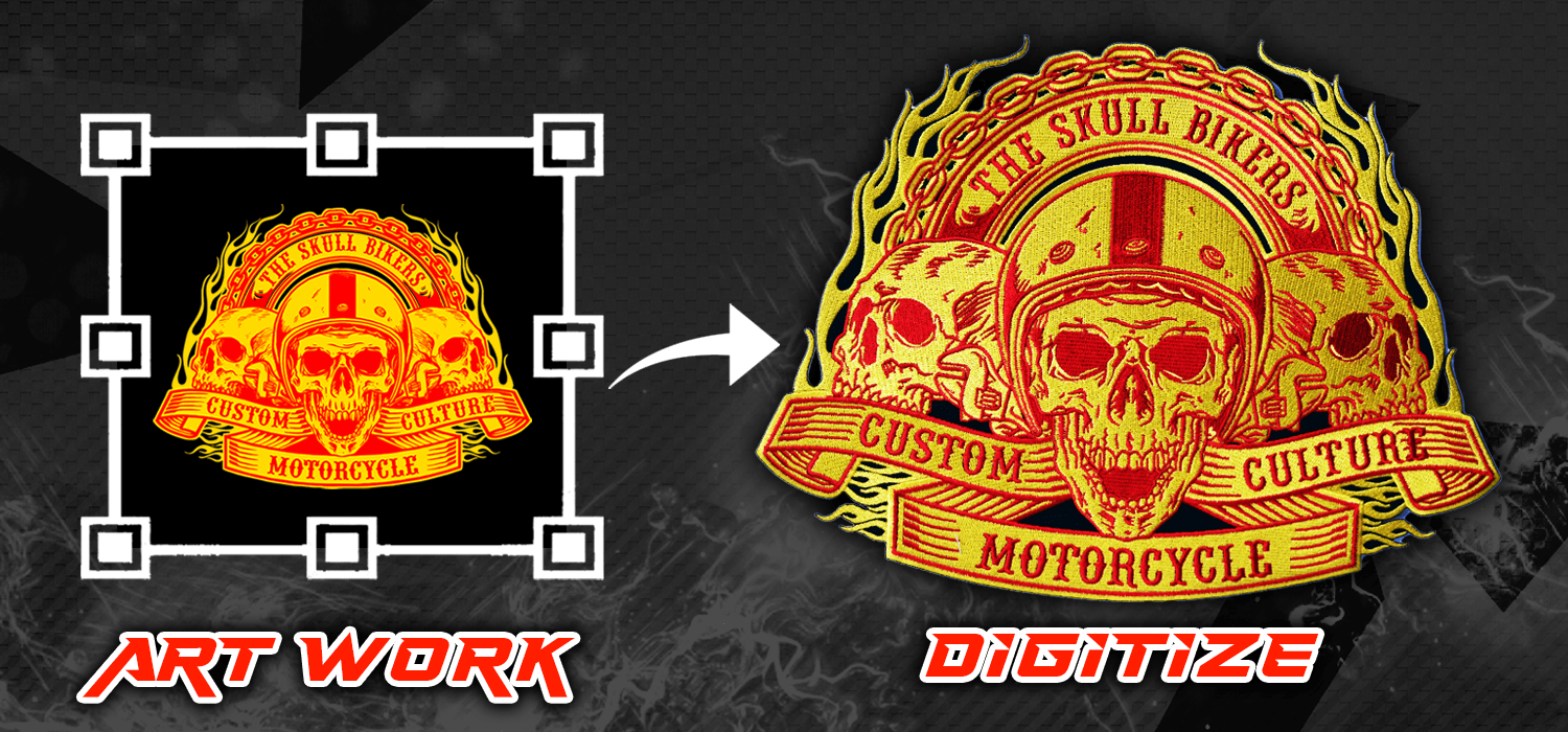 Embroidery Digitizing and Vector Artwork Conversion Service
