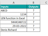 Len Excel Function Formula Examples How To Use