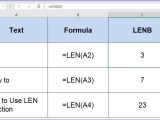 How To Use Len Function Excelnotes