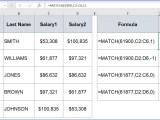 How To Use Match Function Excelnotes